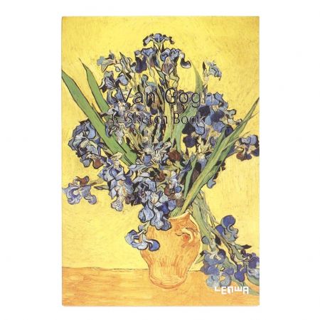 Szkicownik Lenwa A5/120/100g V. van Gogh Irysy - Przystanek Papierniczy